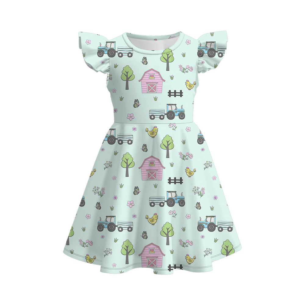 （Pre Order）Exclusive Summer Trendy Girls Dress