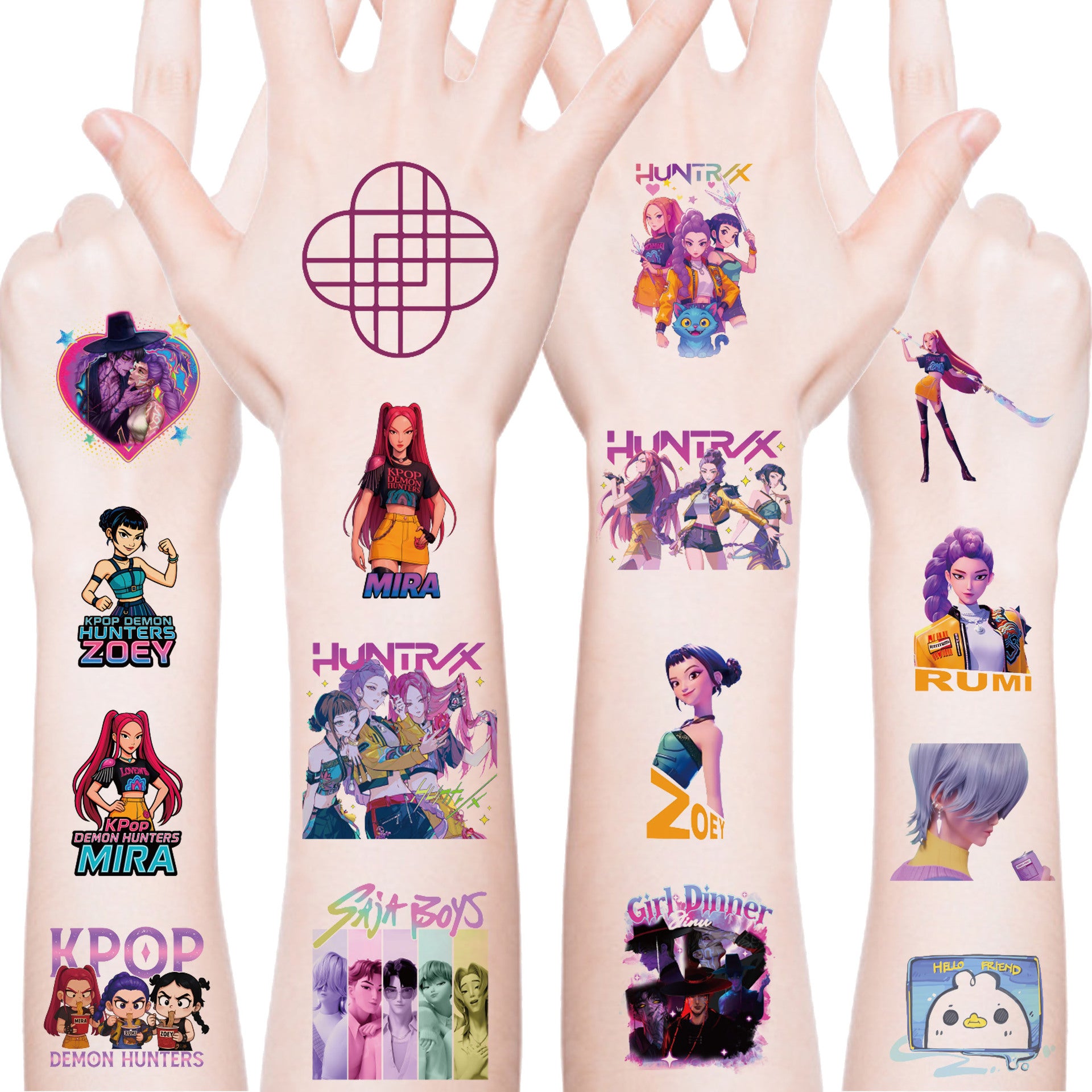 （Pre Order）Movie Character Tattoo Sticker